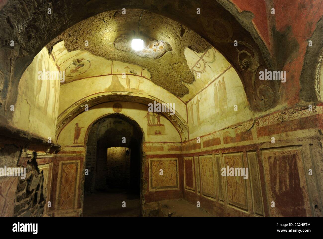 Catacombs of priscilla hi-res stock photography and images - Alamy