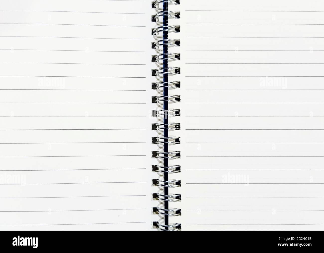 Notebook spiral full page hi-res stock photography and images - Alamy