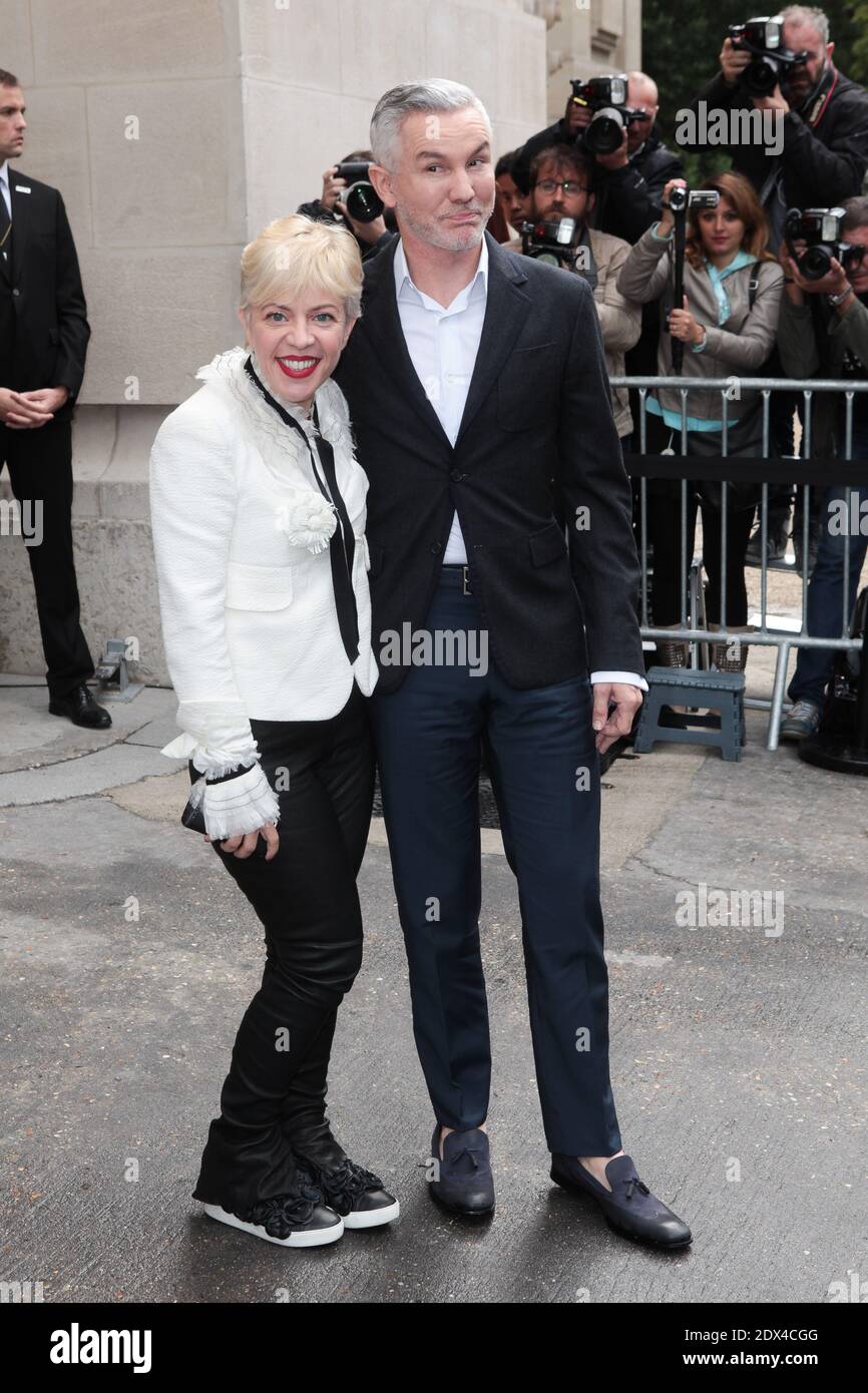 Baz Luhrmann arriving to the Chanel Fall-Winter 2014/2015 Haute-Couture ...