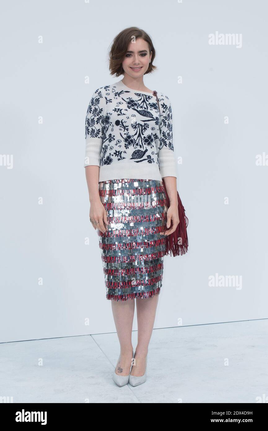 Lily collins 2014 hi-res stock photography and images - Alamy