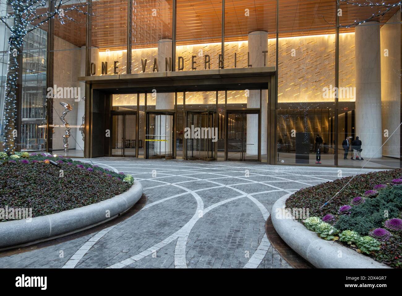 Vanderbilt Avenue has been converted to a pedestrian space in front of ...