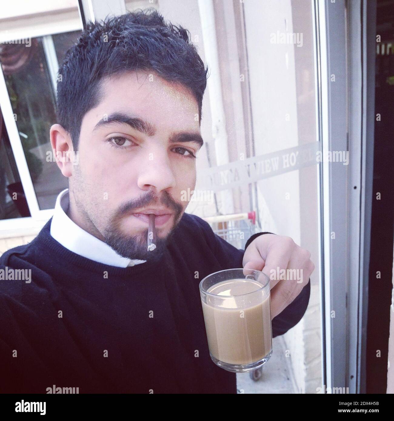 Portrait cyprus cafe hi-res stock photography and images - Alamy