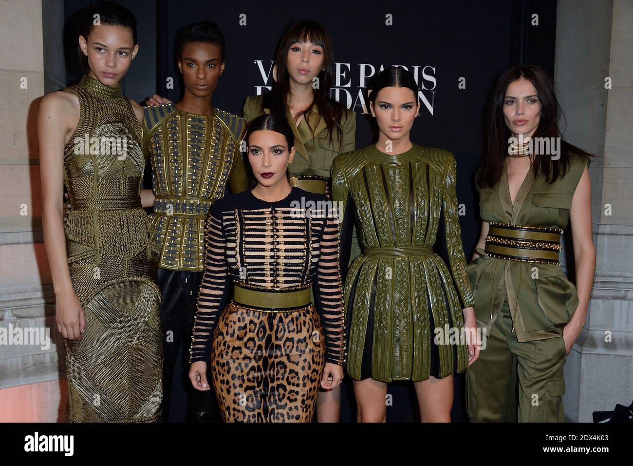 Balmain Army models Binx Walton, Ysaunny Brito, Issa Lish, Amanda ...