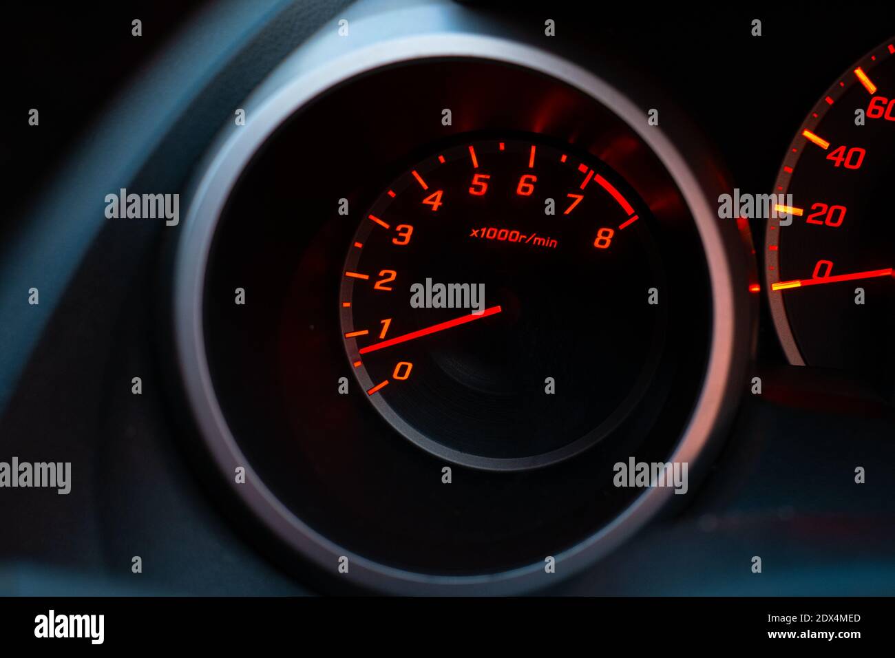 Fuel gauge at red hi-res stock photography and images - Alamy