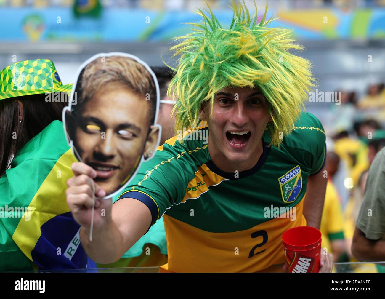 Neymar´s fans - FIFA World Cup Semi Final Brazil v Germany at Estadio ...