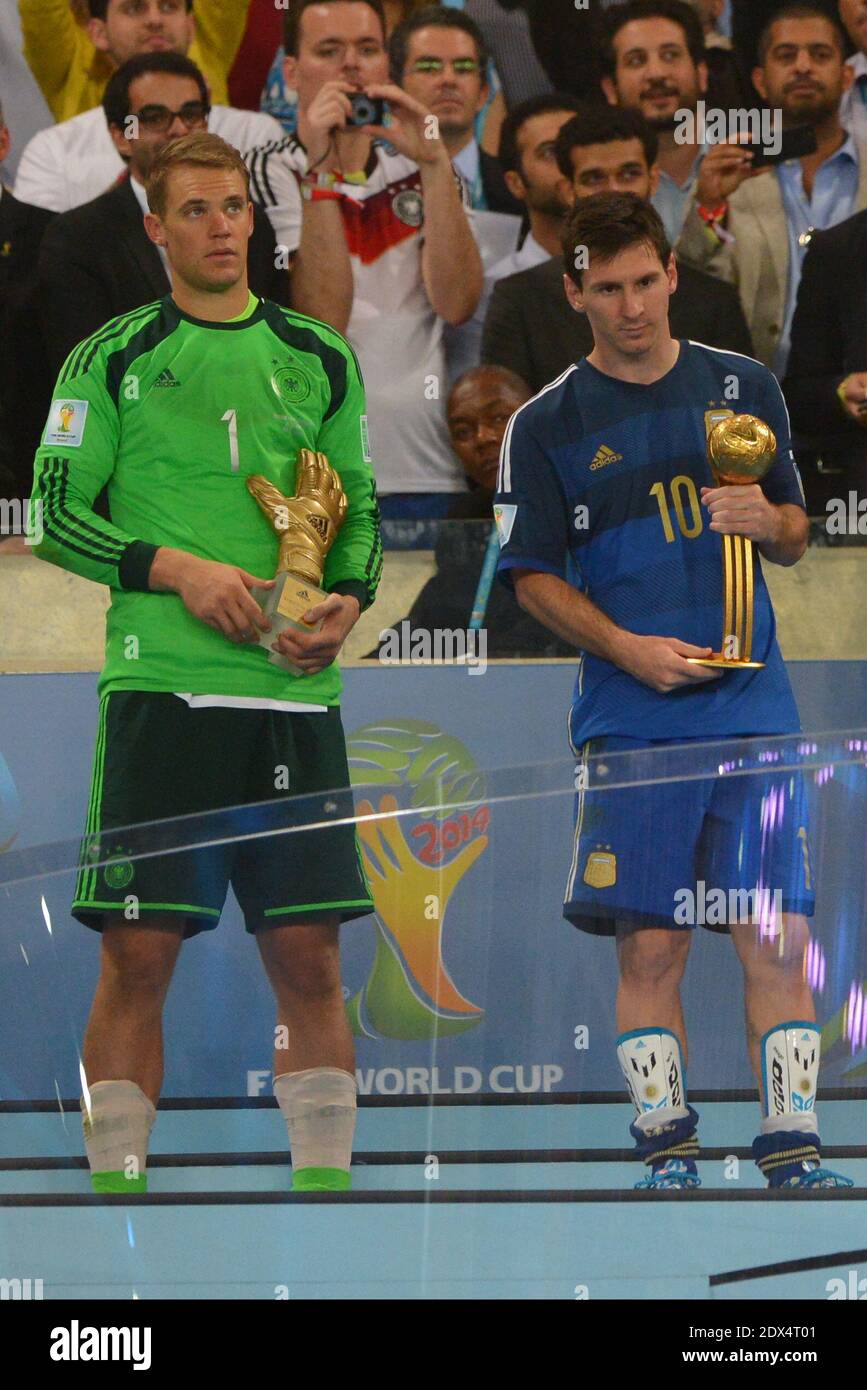 Germany's Manuel Neuer elected best Goalkeeper and Argentina's Lionel ...