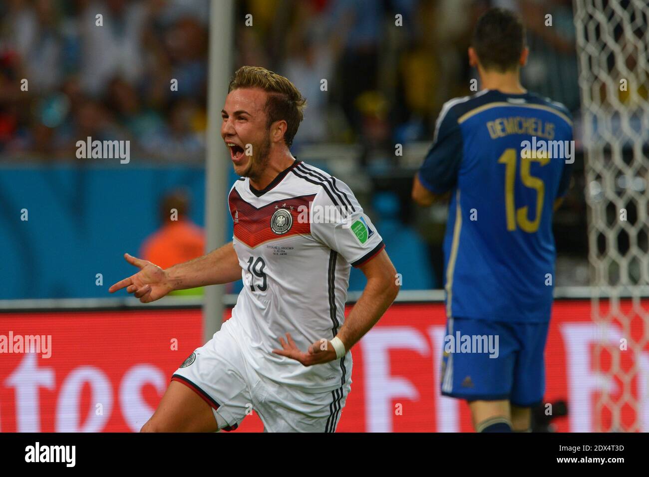 Fifa world cup 2014 mario goetze hi-res stock photography and images ...