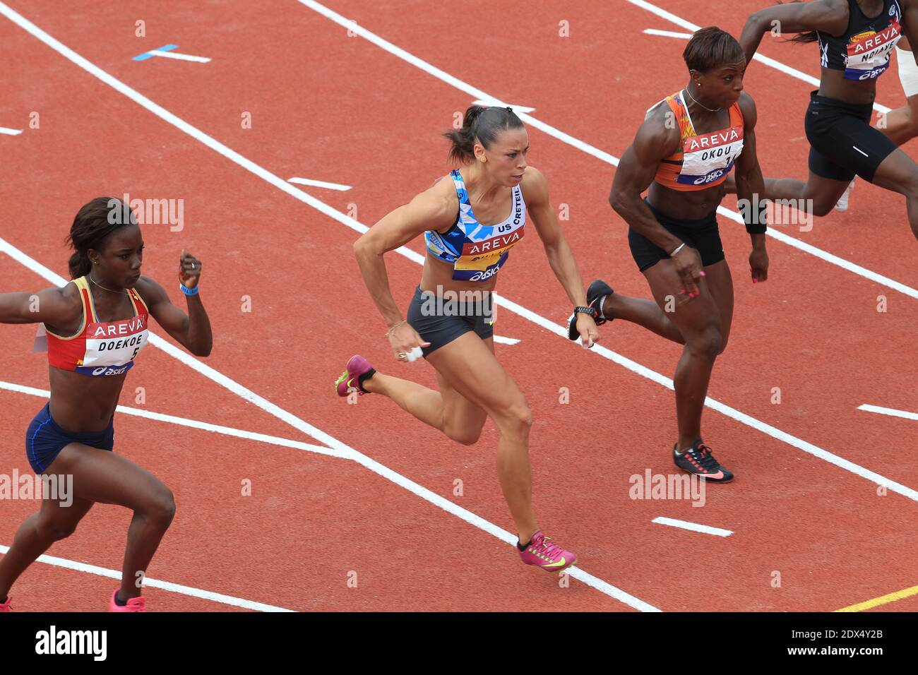 Cindy Billaud during the Elite French Championships 2014, at the ...