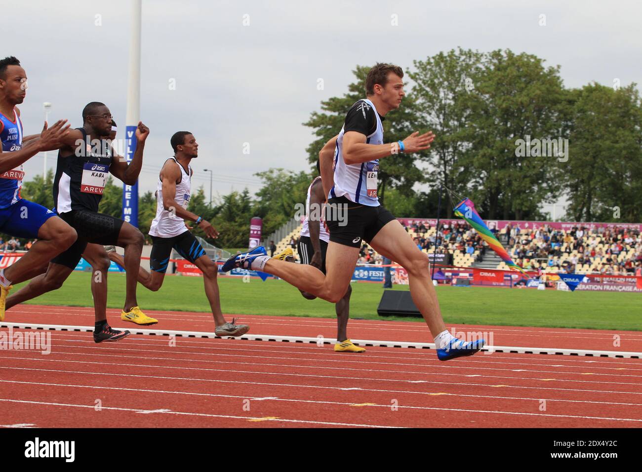Christophe Lemaitre during the Elite French Championships 2014, at the ...