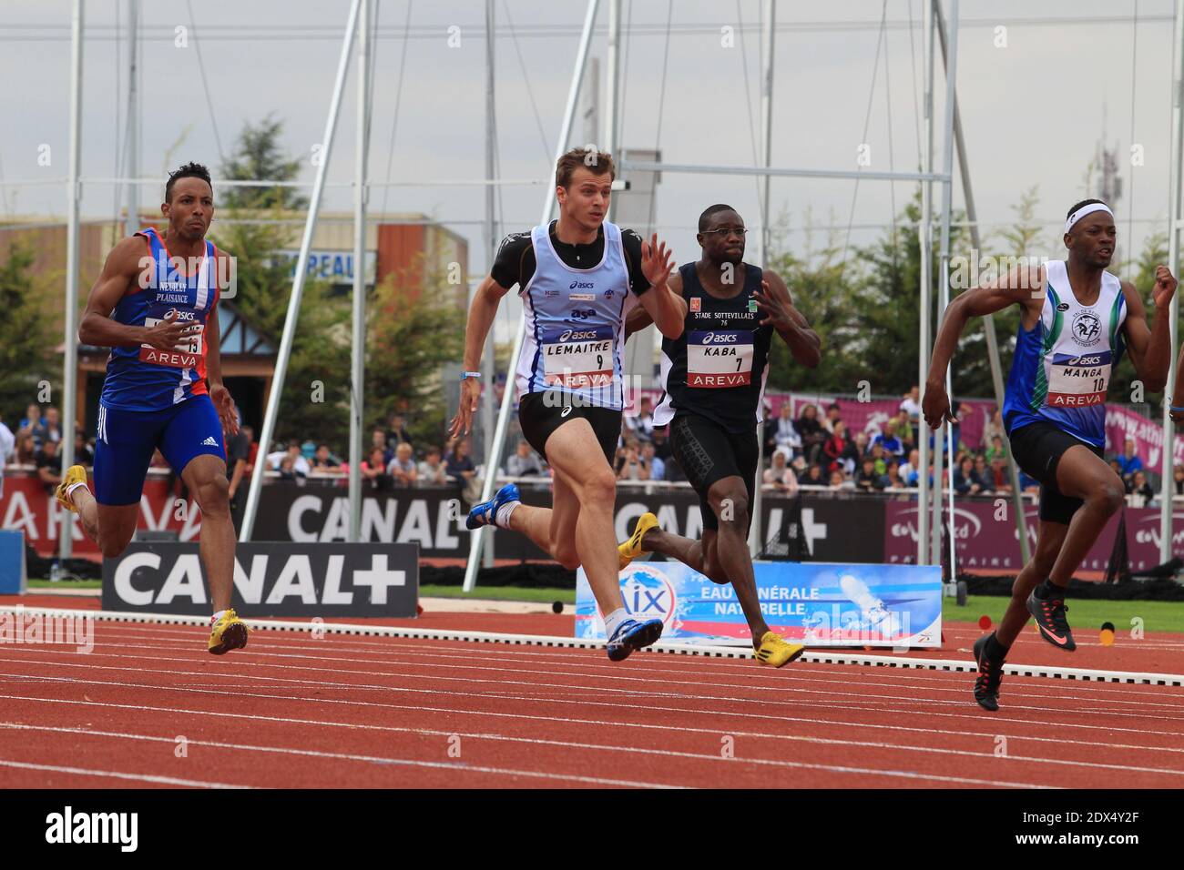 Christophe Lemaitre during the Elite French Championships 2014, at the ...