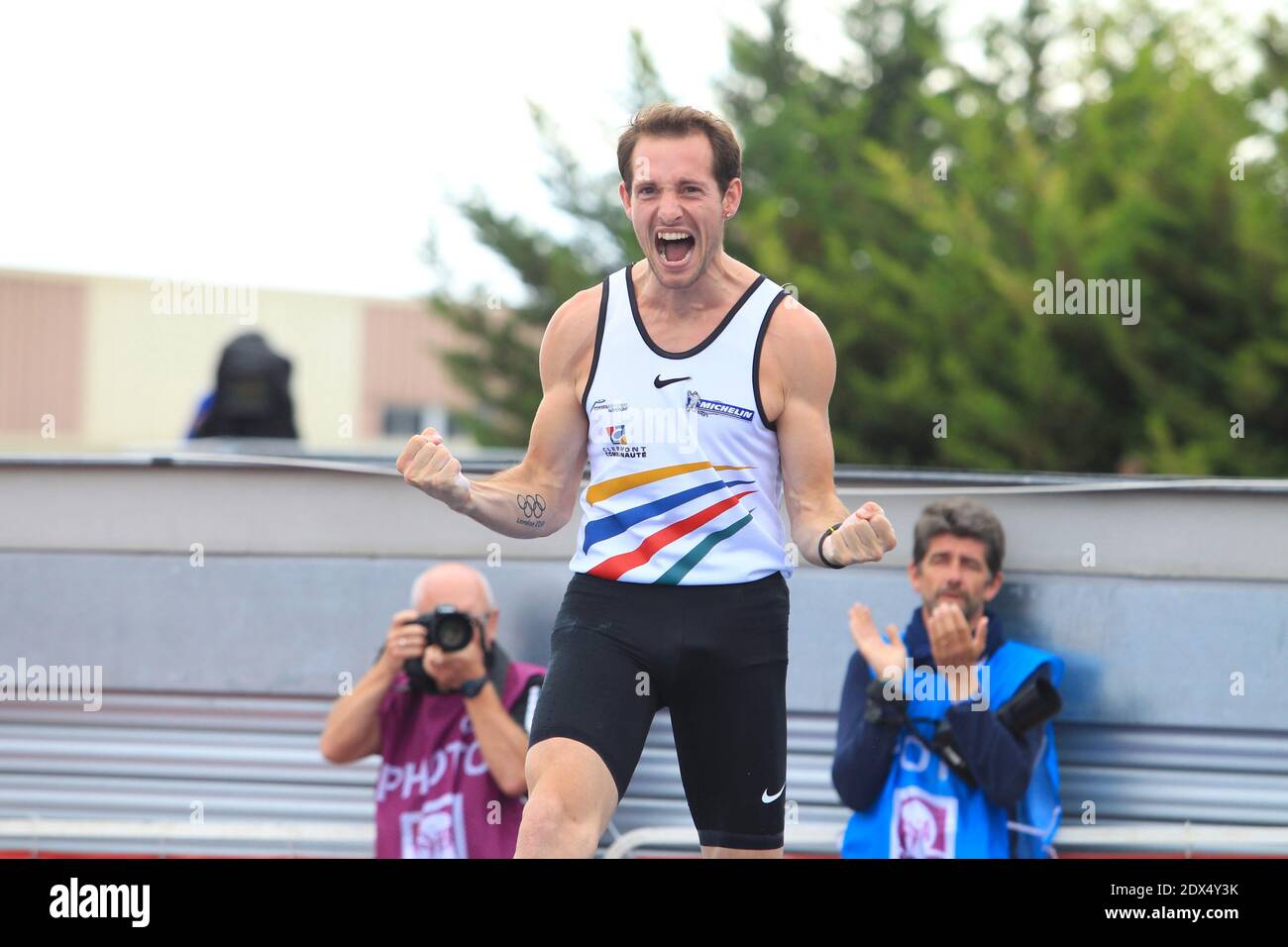 Renaud Lavillenie during the Elite French Championships 2014, at the ...