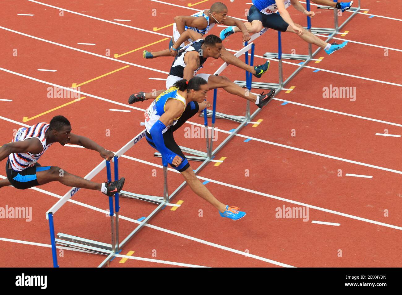 Pascal Martinot Lagarde during the Elite French Championships 2014, at ...