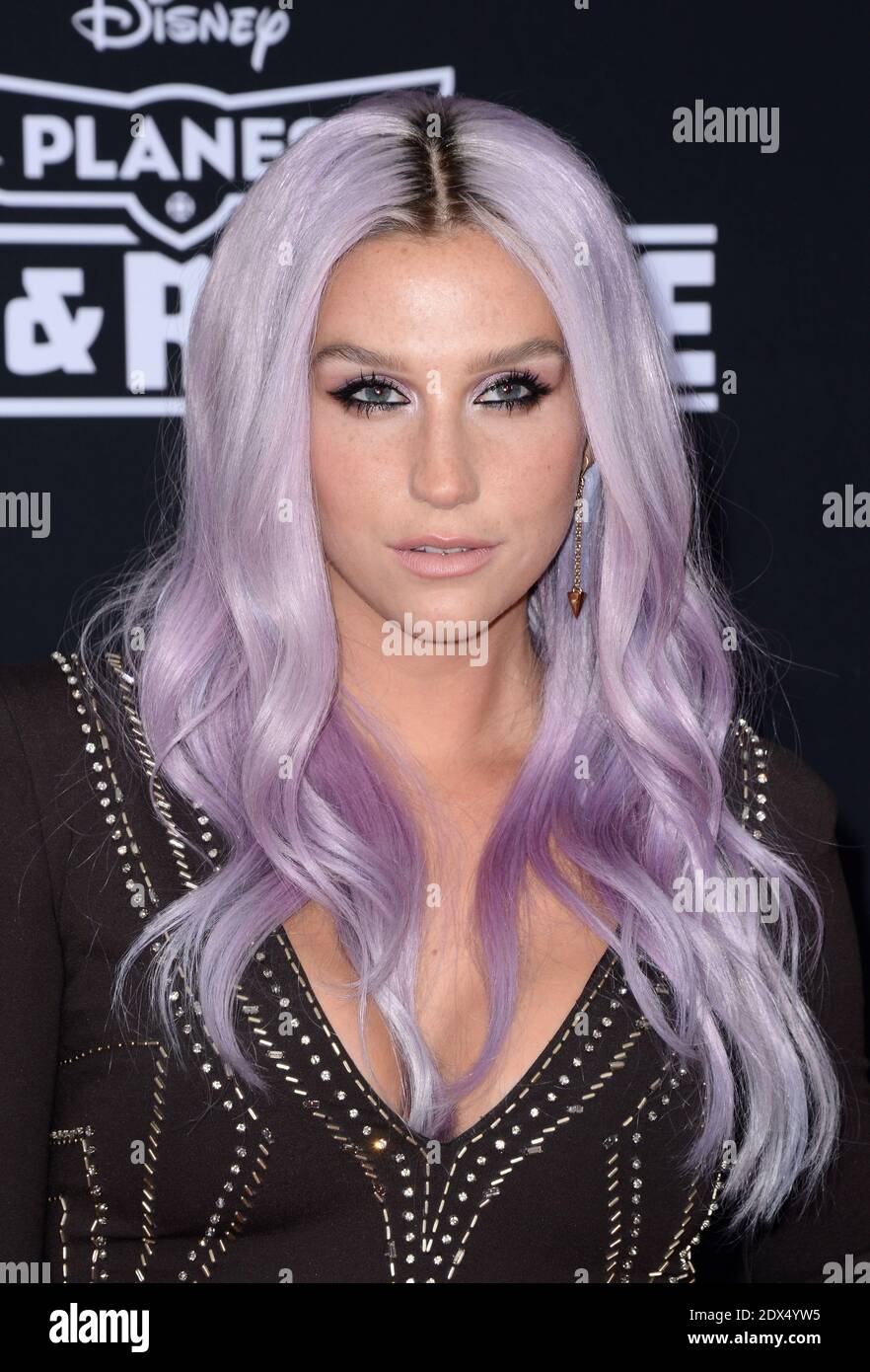 Kesha attends the premiere of Disney's 'Planes: Fire & Rescue' at the ...