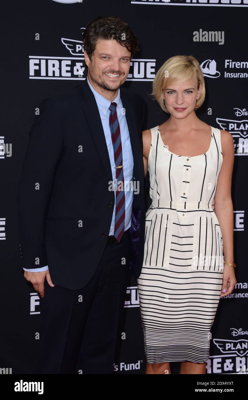 Matt Jones attends the premiere of Disney's 'Planes: Fire & Rescue' at ...