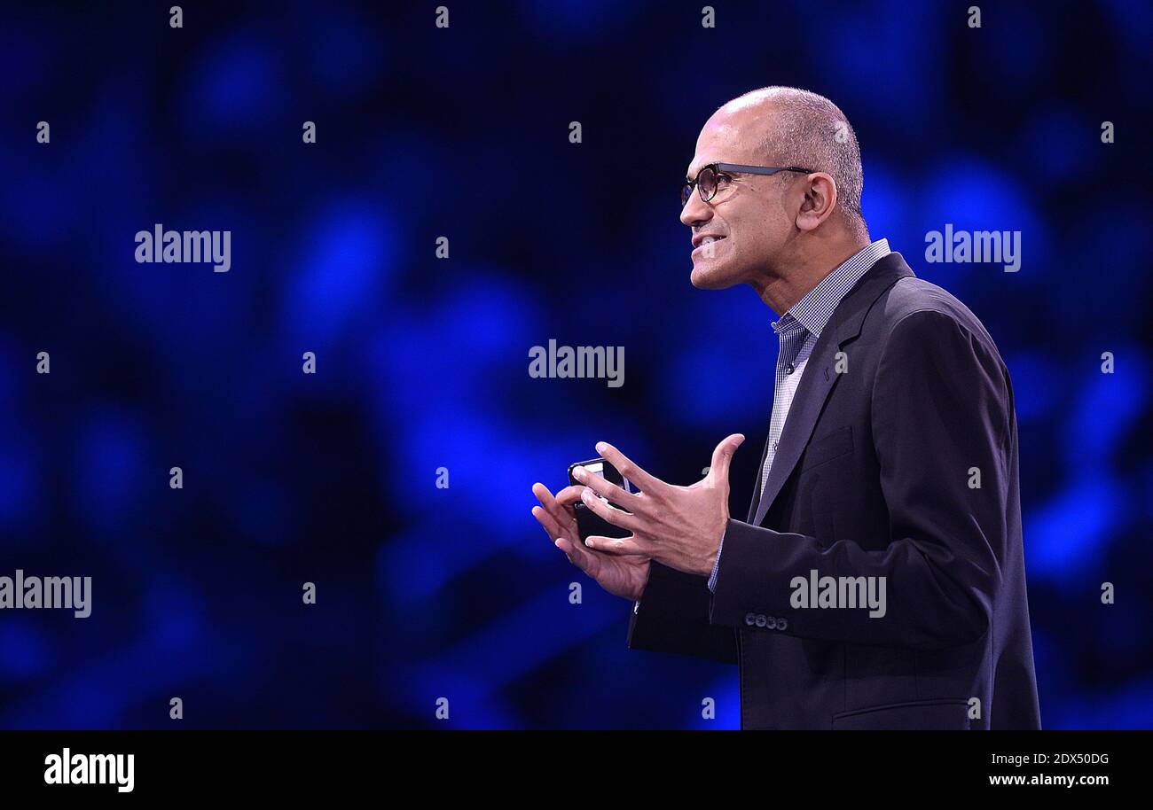 Microsoft CEO Satya Nadella discusses his vision for a joint success in ...