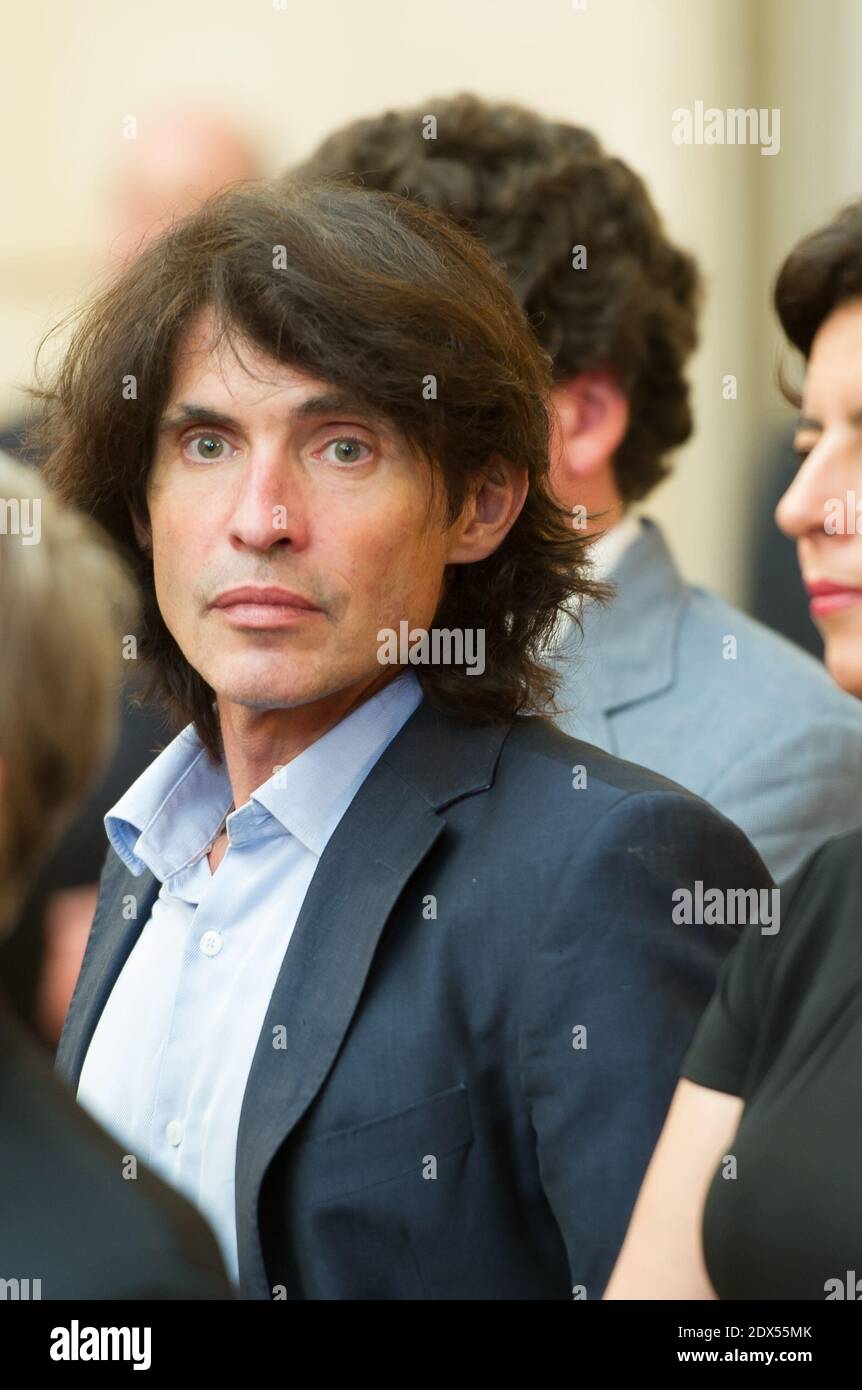 Arno Klarsfeld at the Elysee Palace in Paris, France, on July 20, 2014 ...