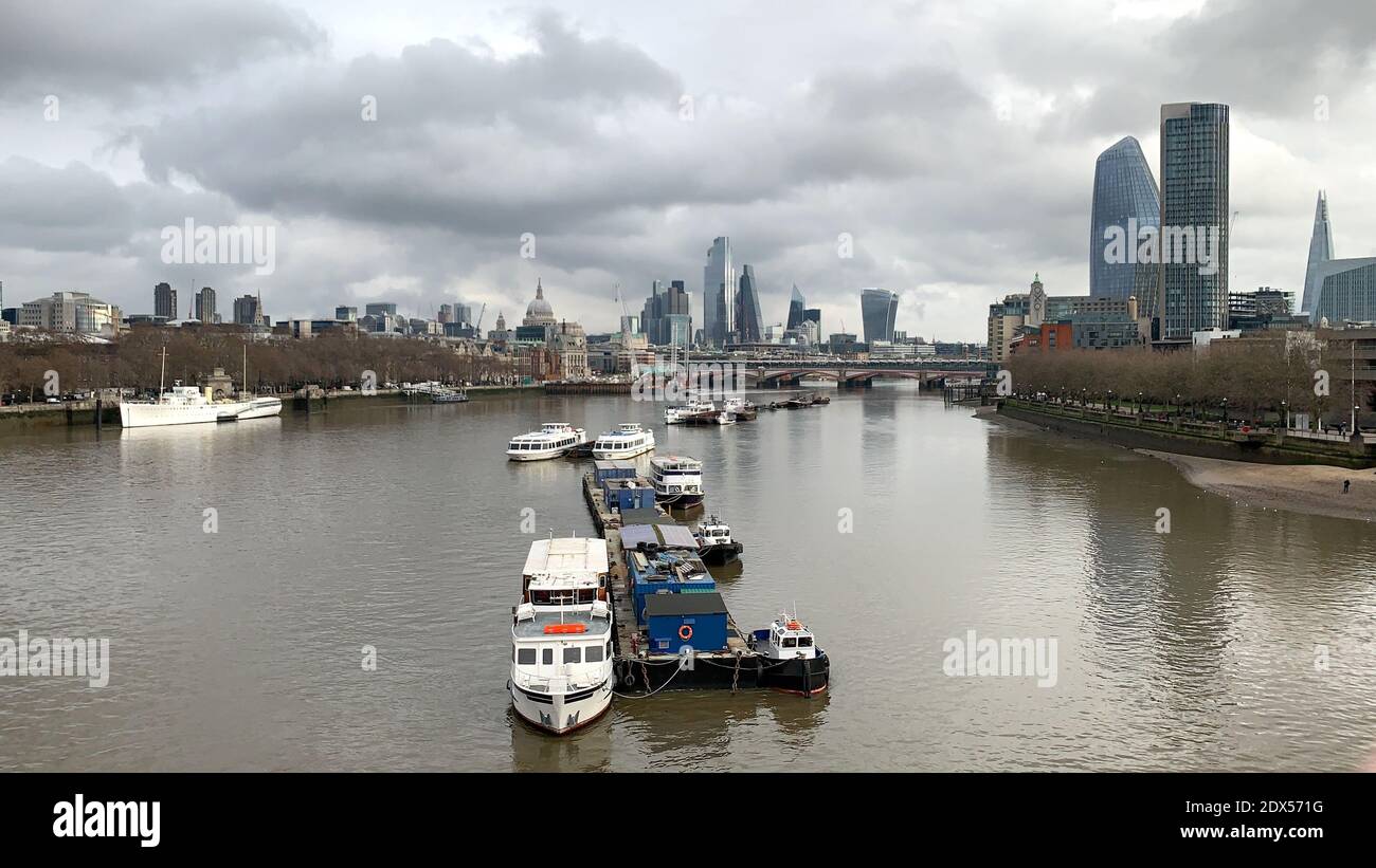 View from Waterloo Bridge Stock Photo - Alamy