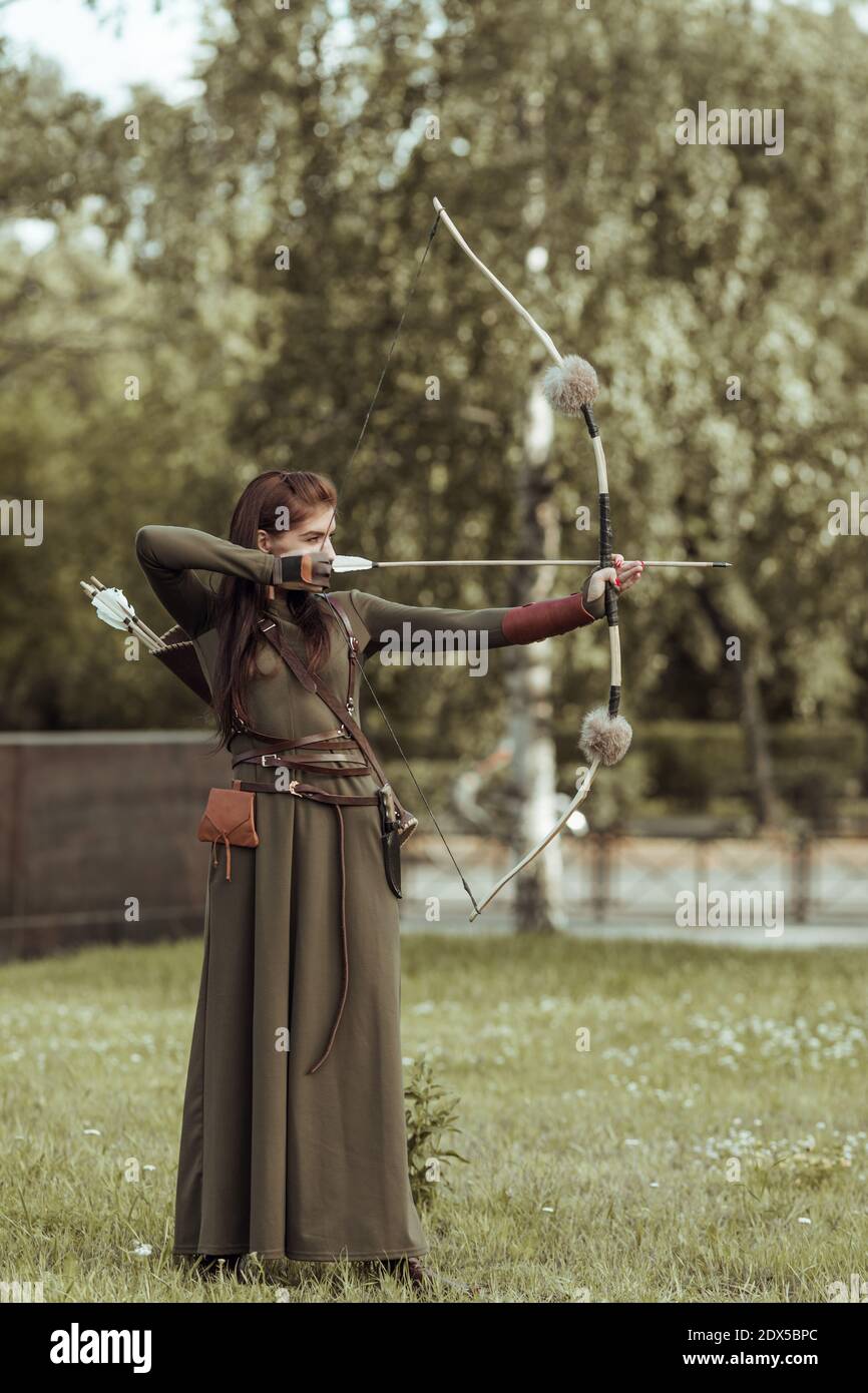 Warrior Bow Arrow High Resolution Stock Photography and Images - Alamy