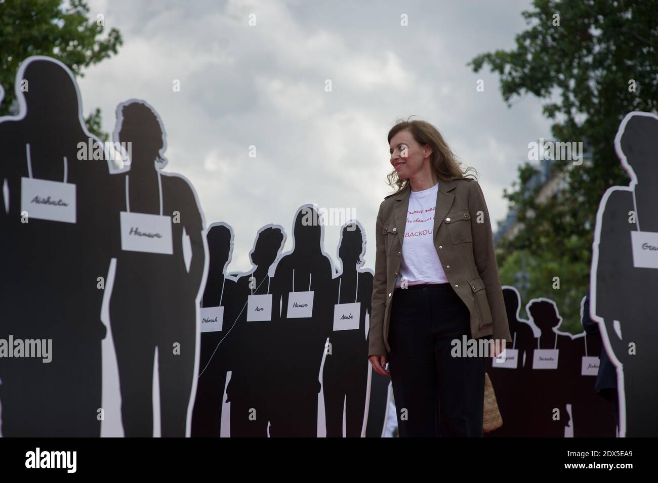 Paris mayor Anne Hidalgo and former French first lady Valerie ...