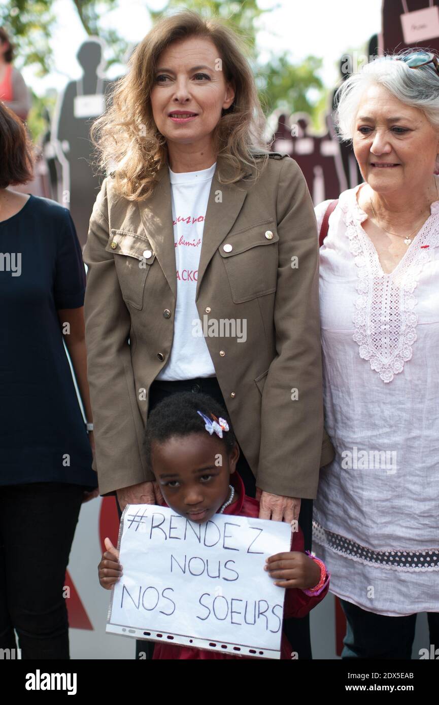Paris mayor Anne Hidalgo and former French first lady Valerie ...