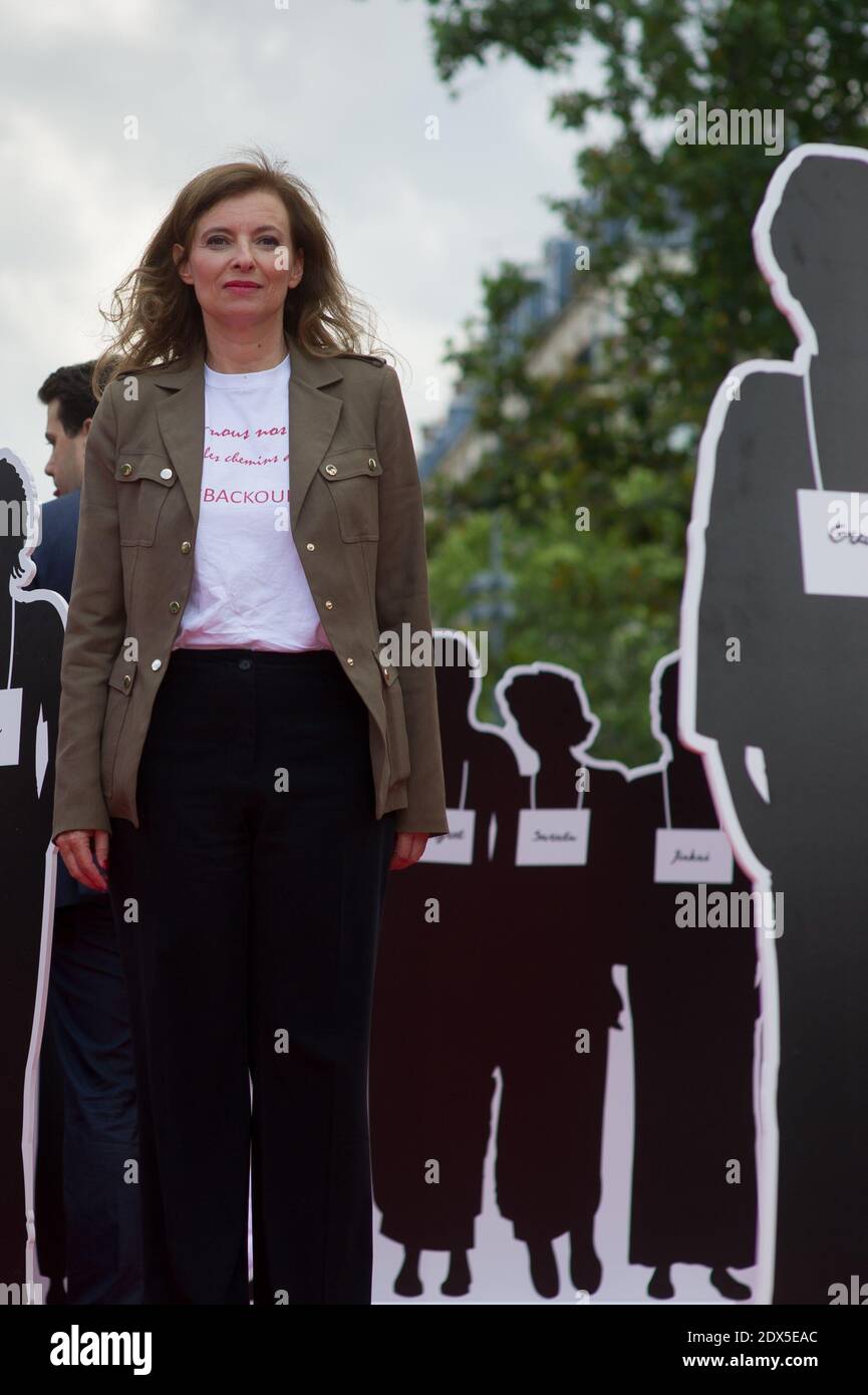 Paris mayor Anne Hidalgo and former French first lady Valerie ...