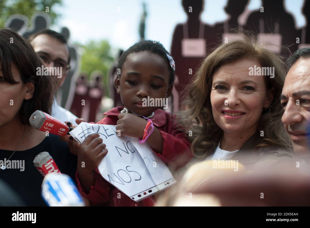 Paris mayor Anne Hidalgo and former French first lady Valerie ...