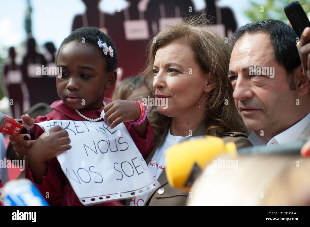 Paris mayor Anne Hidalgo and former French first lady Valerie ...