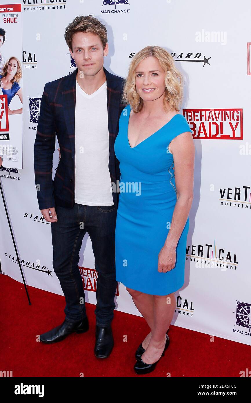 Lachlan Buchanan and Elisabeth Shue attend the premiere of Mad Chance's ...