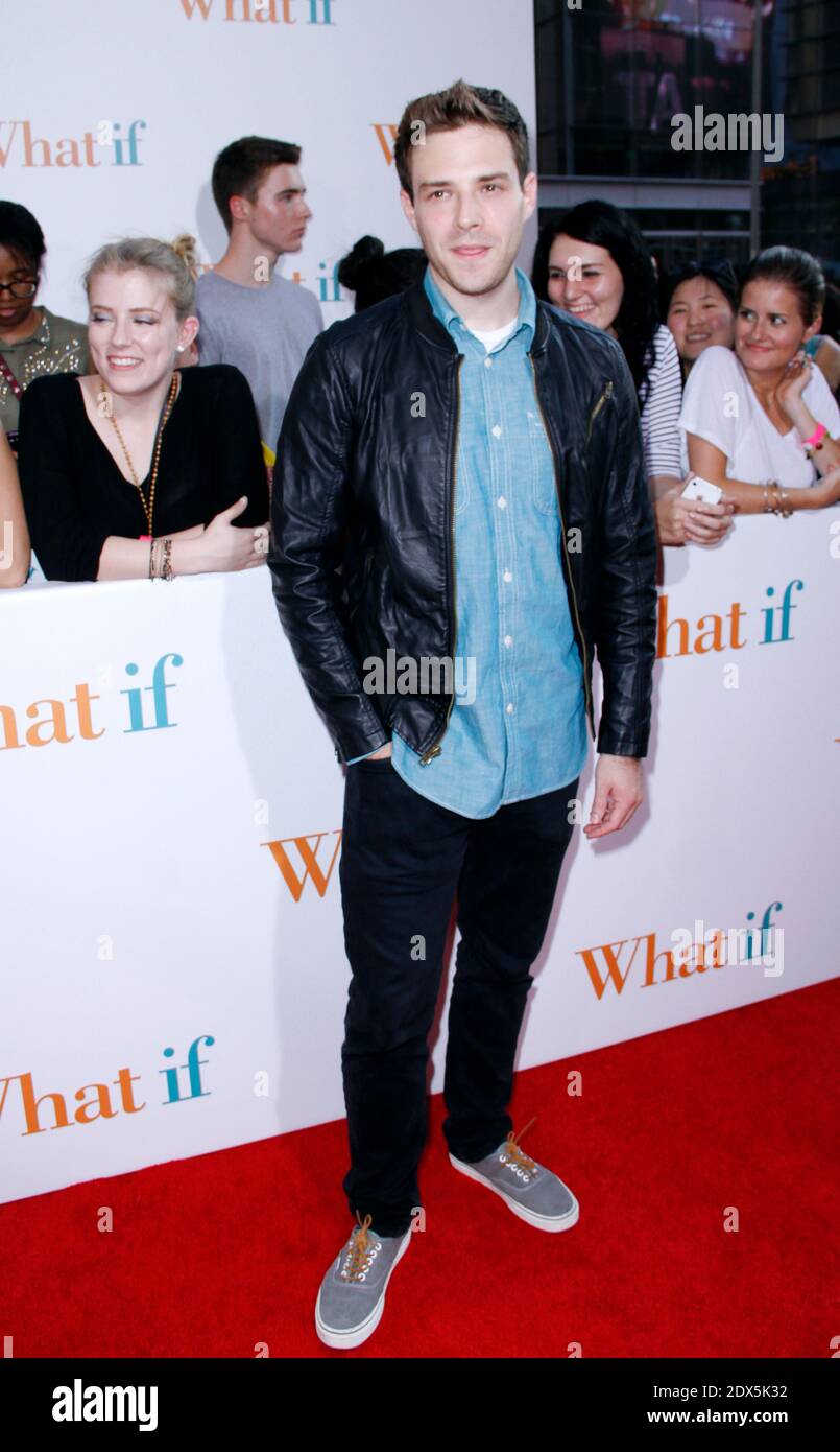Ben Rappaport attends the "What If" fan screening at the Regal E-Walk ...