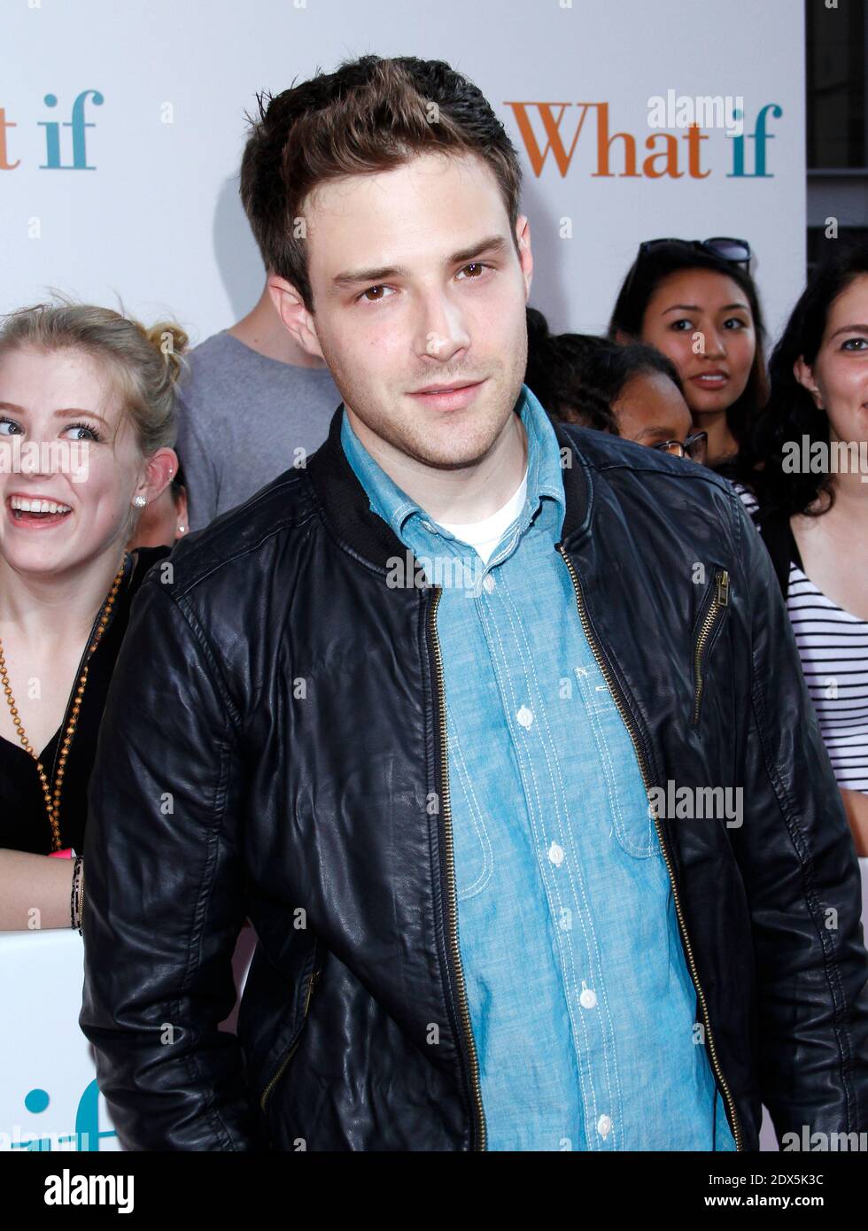 Ben Rappaport attends the "What If" fan screening at the Regal E-Walk ...