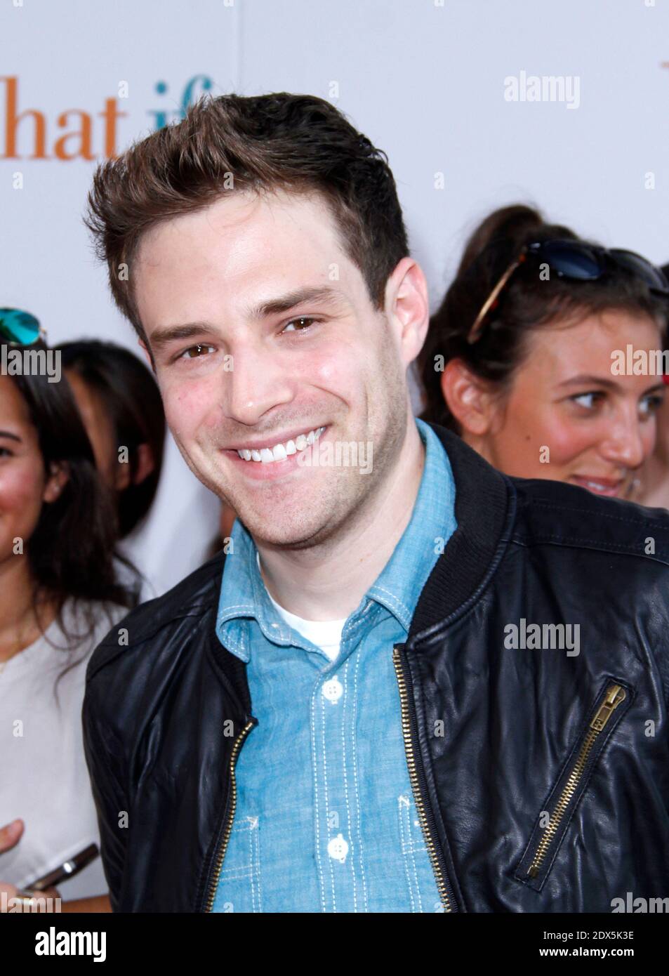 Ben Rappaport attends the "What If" fan screening at the Regal E-Walk ...