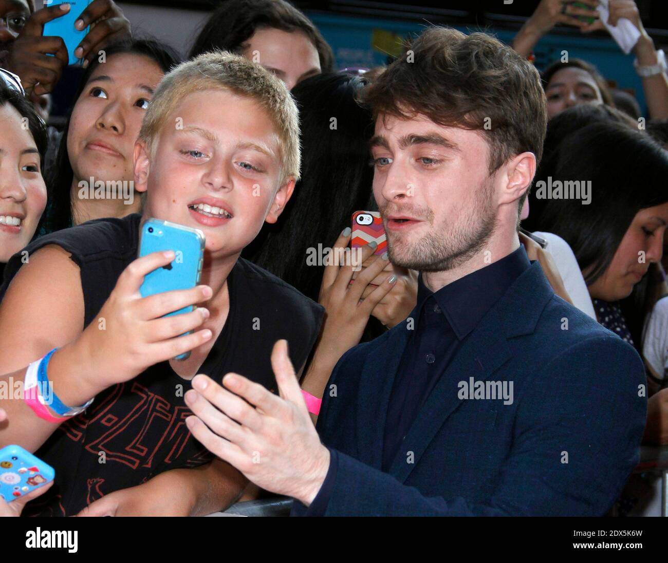 Daniel Radcliffe attends the "What If" fan screening at the Regal E ...