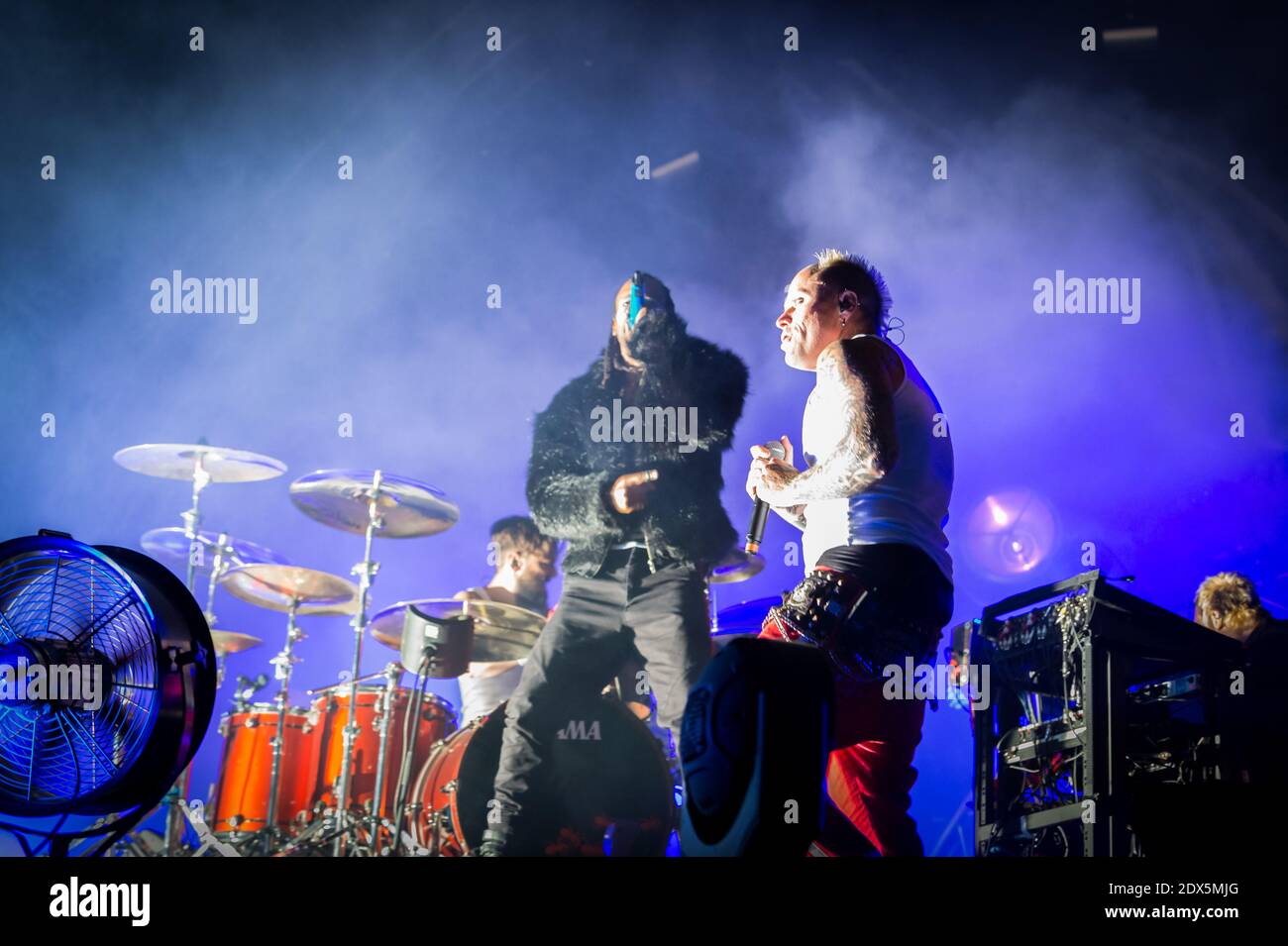 Prodigy performs in concert in Paleo Festival of Nyon, Switzerland on ...