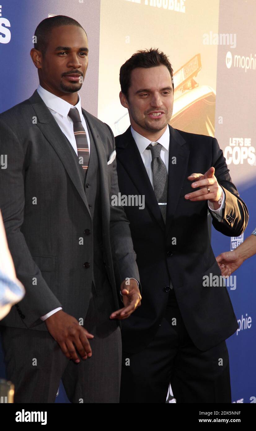 Damon Wayans Jr., Jake Johnson, Twentieth Century Fox film premiere for ...