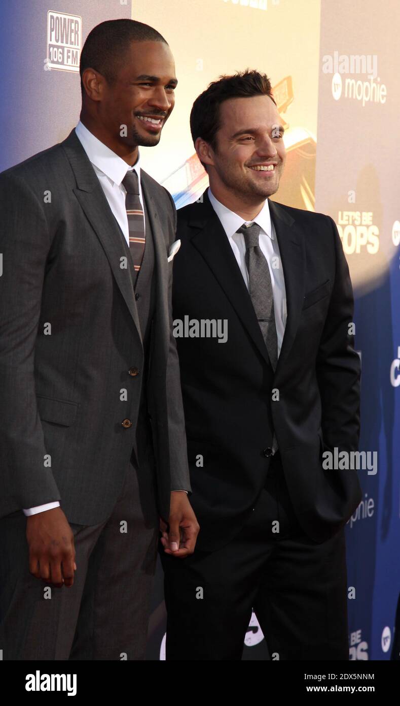 Damon Wayans Jr., Jake Johnson, Twentieth Century Fox film premiere for ...