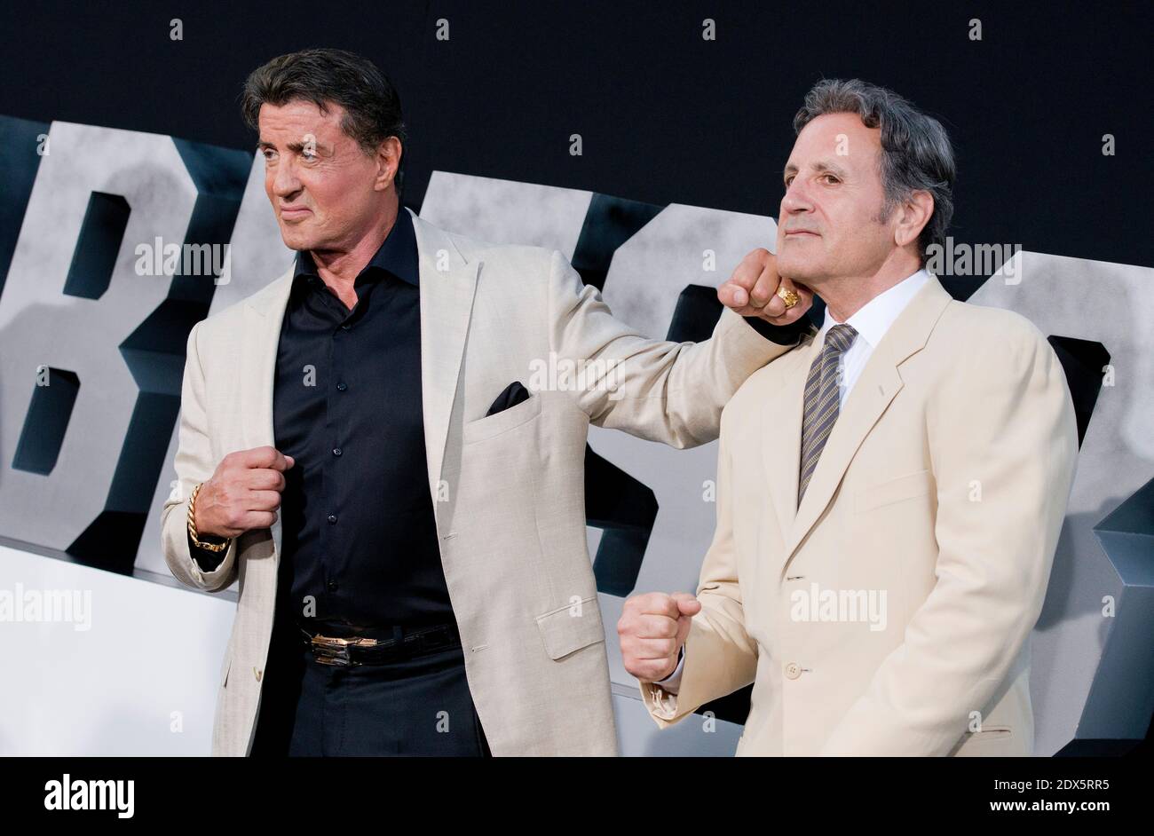 Sylvester stallone and frank stallone hi-res stock photography and ...