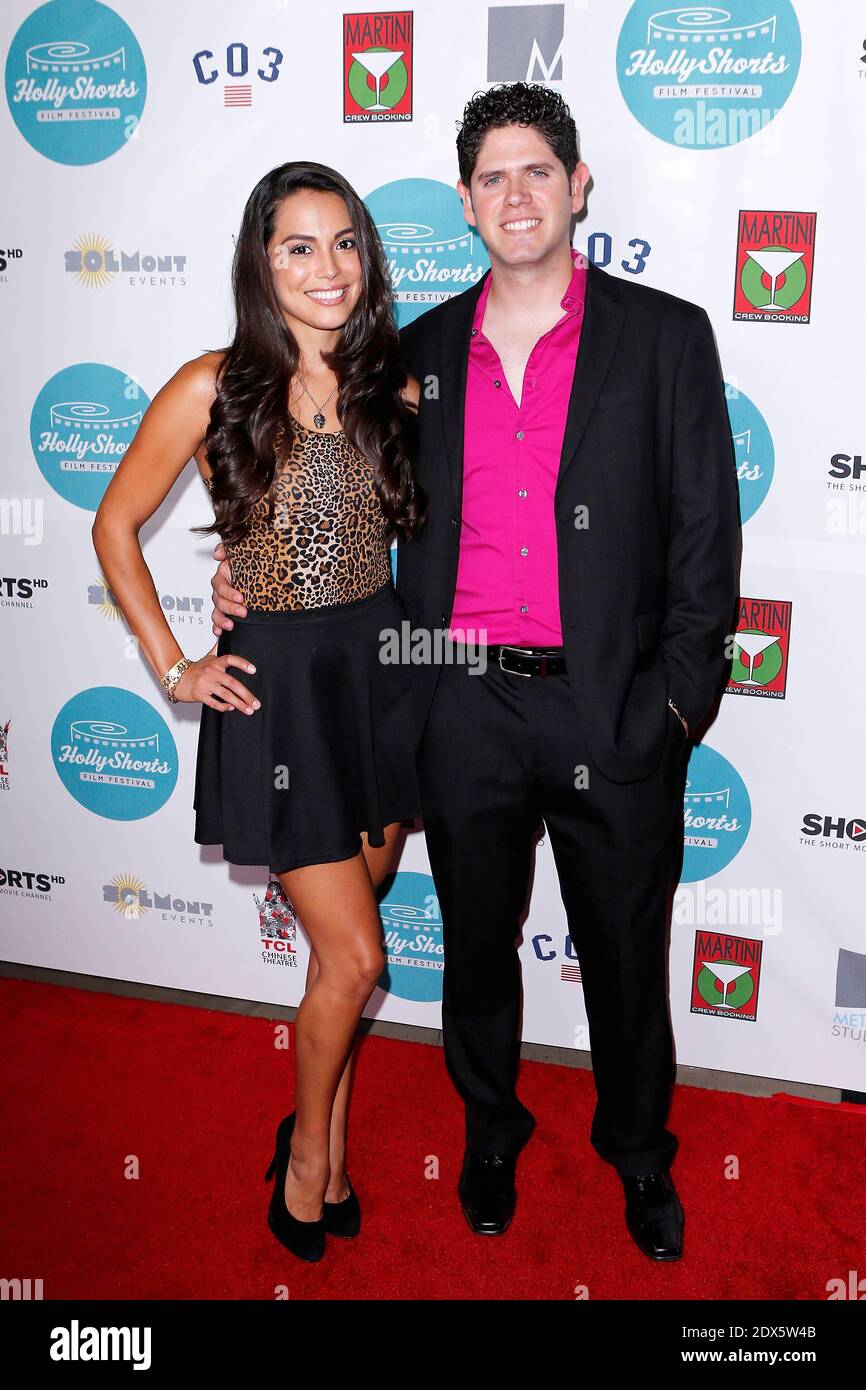 Raquel Pomplun, Alex Pomplun attends the 10th Annual HollyShorts Film ...