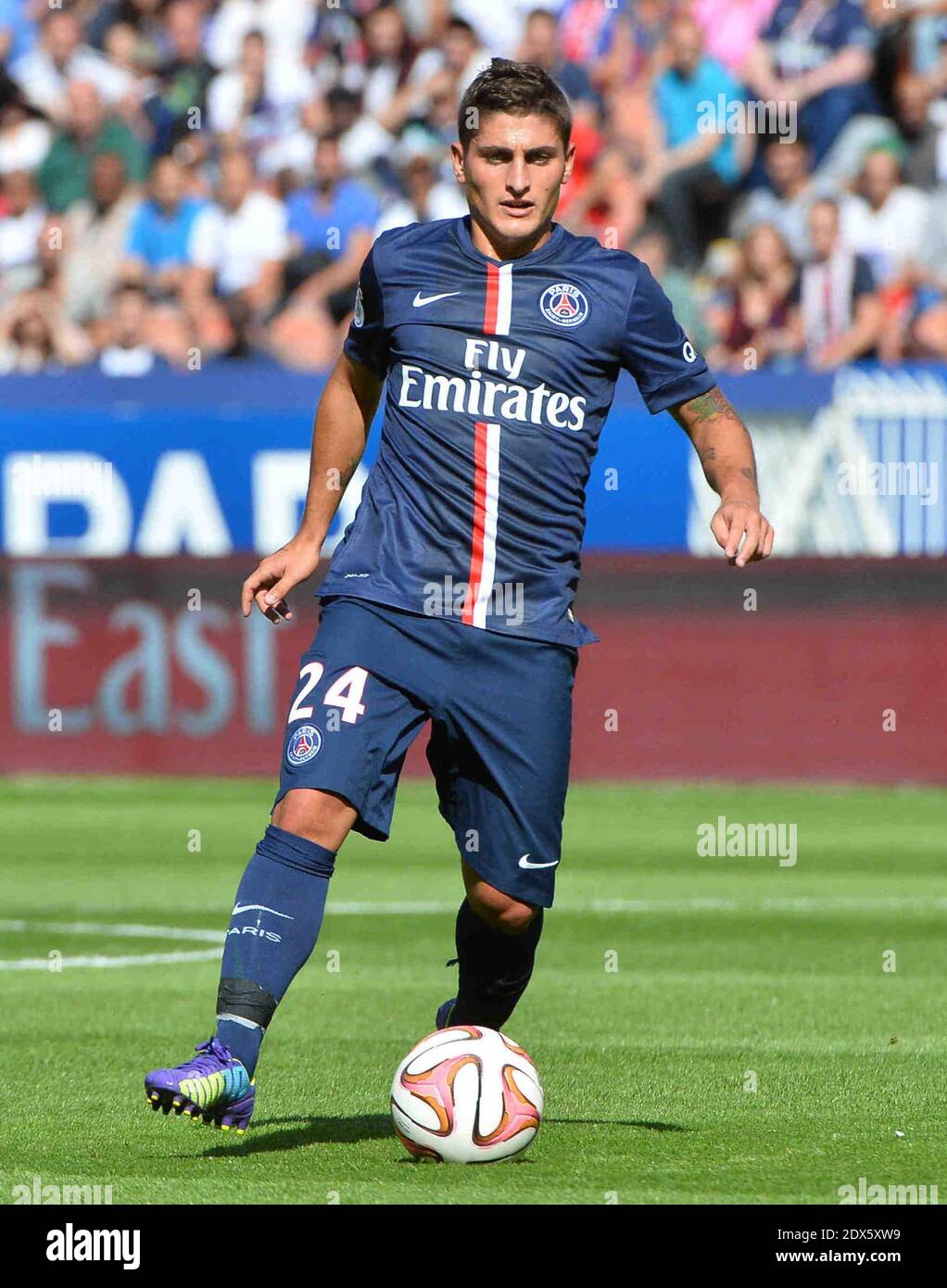 PSG's Marco Verratti during the French First League soccer match, Paris ...