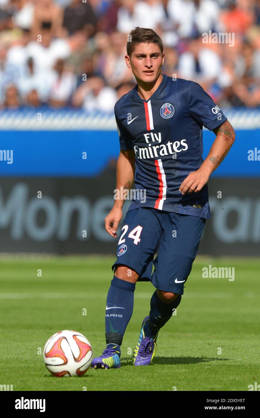 PSG's Marco Verratti during the French First League soccer match, Paris ...