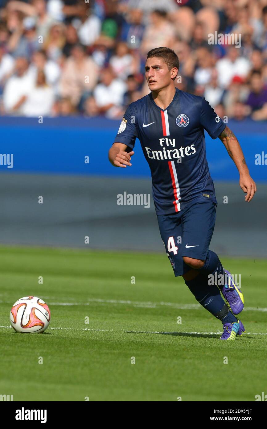PSG's Marco Verratti during the French First League soccer match, Paris ...