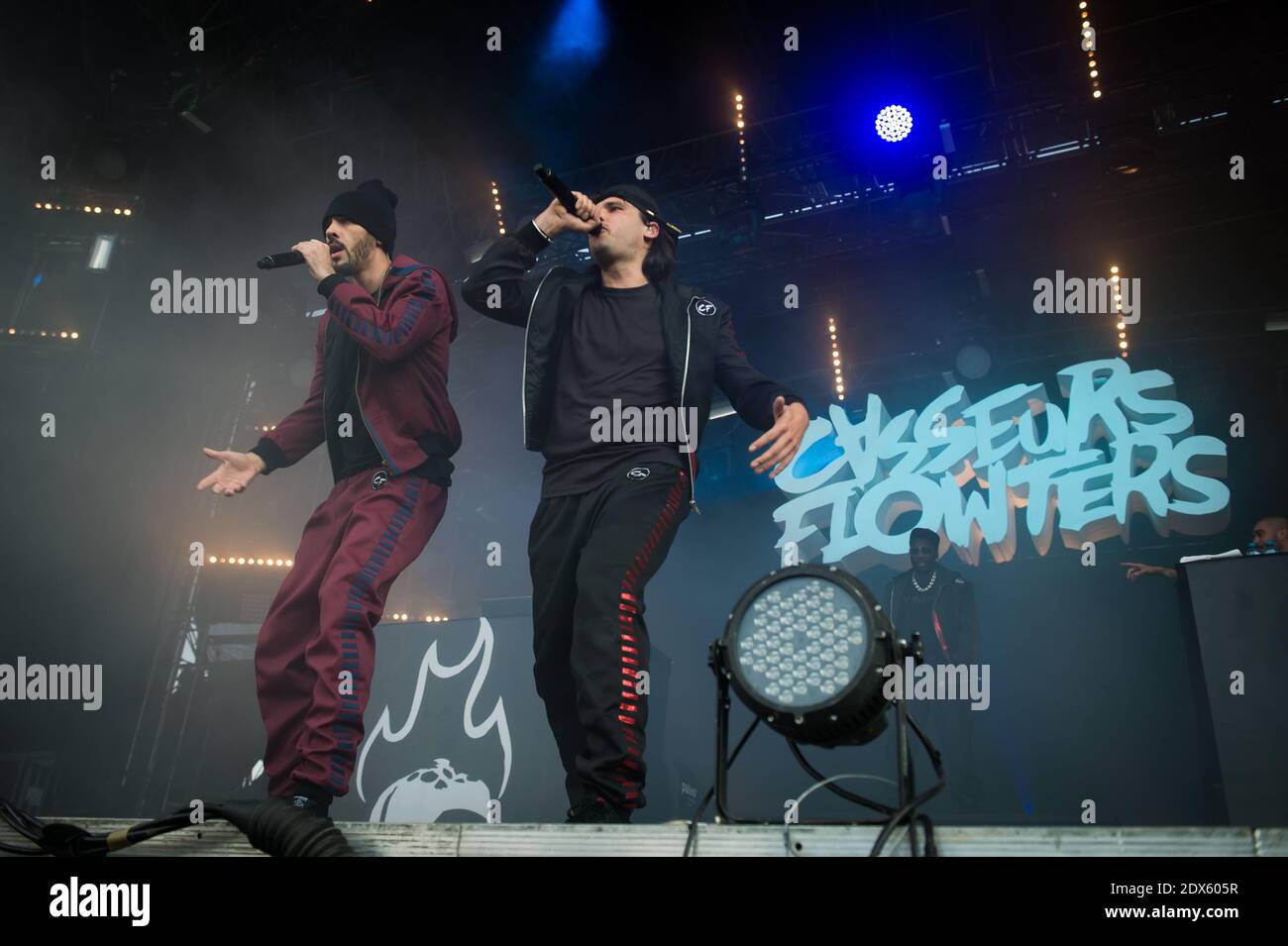 Casseurs Flowters perfoms in concert in Paléo Festival of Nyon ...