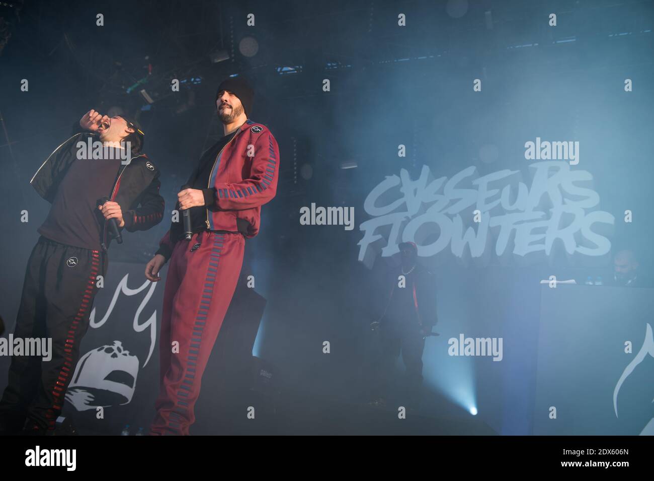 Casseurs Flowters perfoms in concert in Paléo Festival of Nyon ...