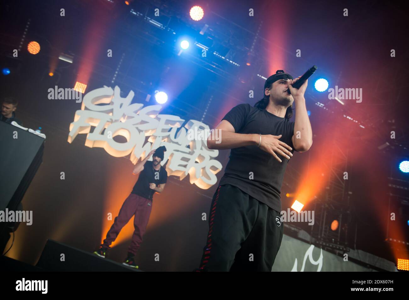Casseurs Flowters perfoms in concert in Paléo Festival of Nyon ...