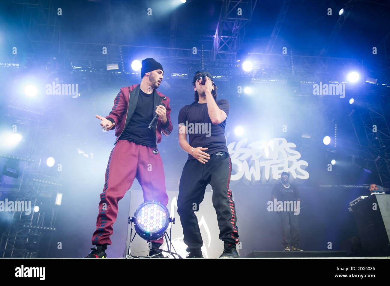 Casseurs Flowters perfoms in concert in Paléo Festival of Nyon ...
