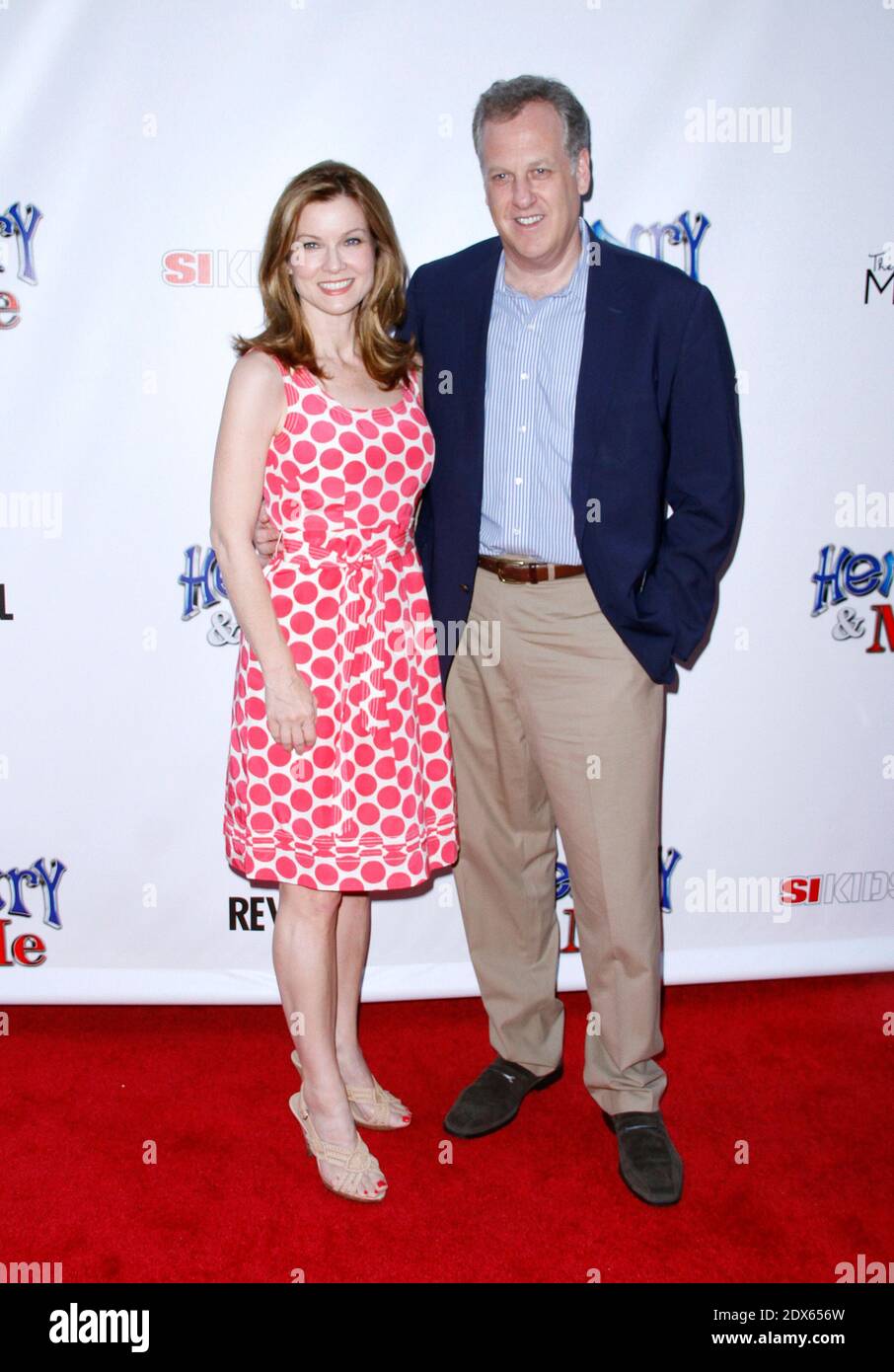 Jodi Applegate and Michael Kay attend the Henry & Me premiere at the ...
