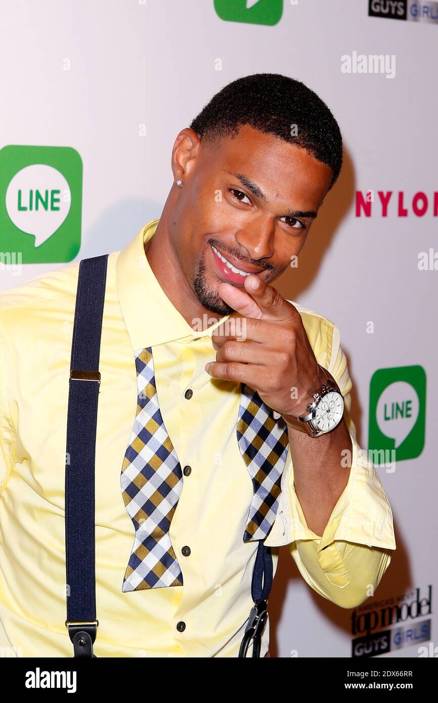 Denzel Wells attends America's Next Top Model Cycle 21 premiere party ...