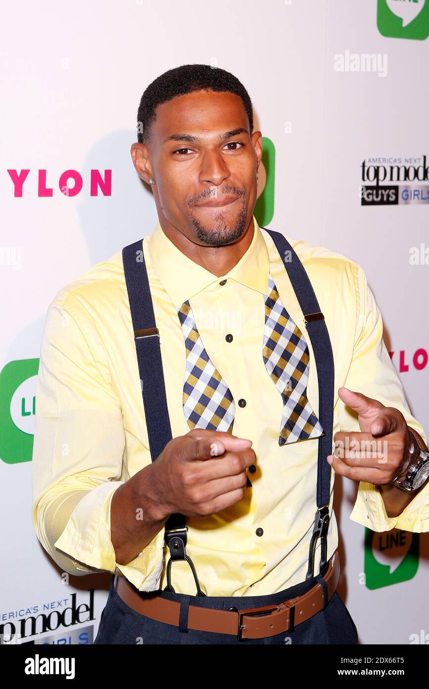 Denzel Wells attends America's Next Top Model Cycle 21 premiere party ...