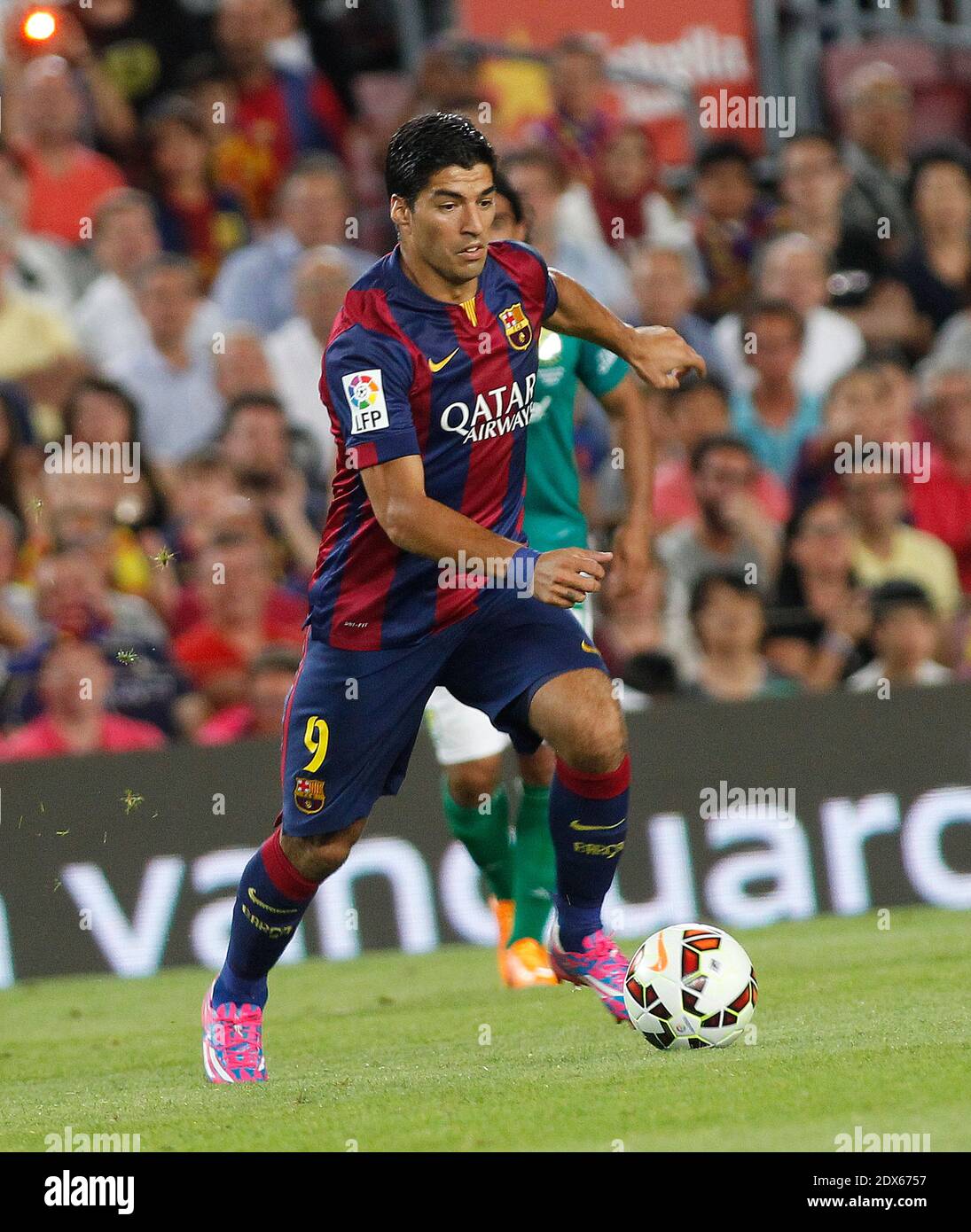 Luis suárez barcelona trophy hi-res stock photography and images - Alamy