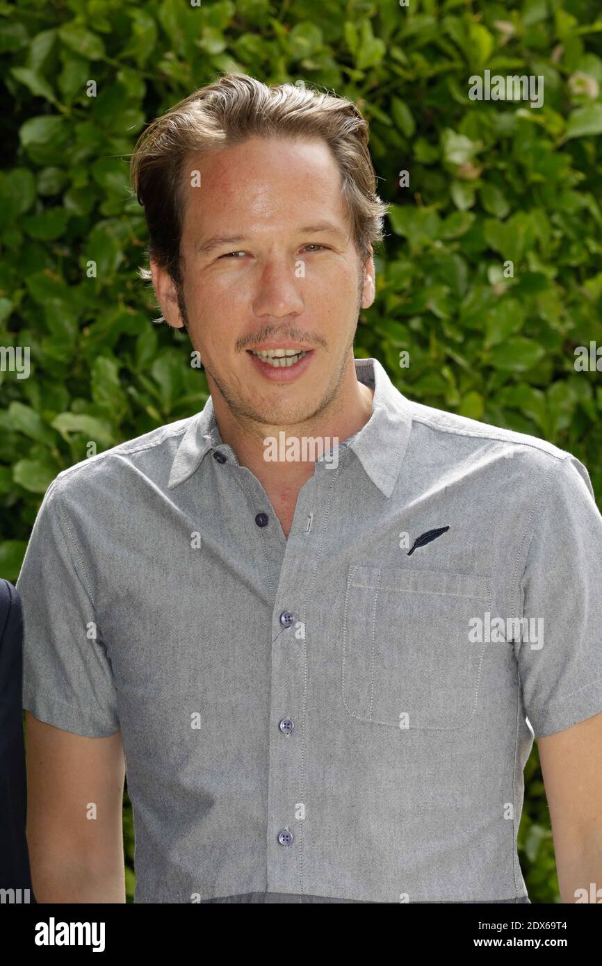 Reda Kateb poses for the photocall of 'Hippocrate' during the 7th ...