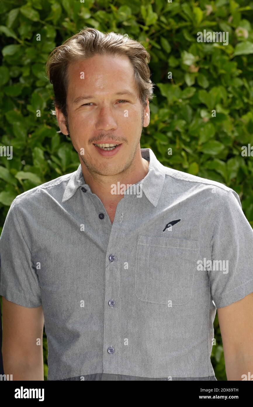 Reda Kateb poses for the photocall of 'Hippocrate' during the 7th ...